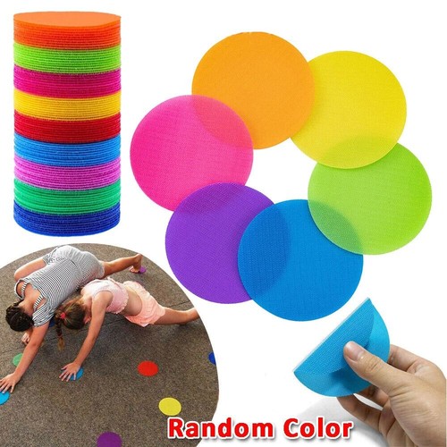 Teaching Tools Sitting Sticker Carpet Markers Colorful Carpet Spot ...