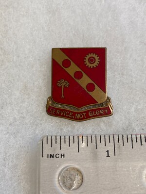 Authentic US Army 3rd Ordnance Battalion DI DUI Insignia Unit Crest 7H ...