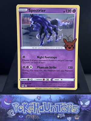 Pokemon Card Spectrier 081/196 Trick or Trade 2023 Holo Rare Near Mint ...