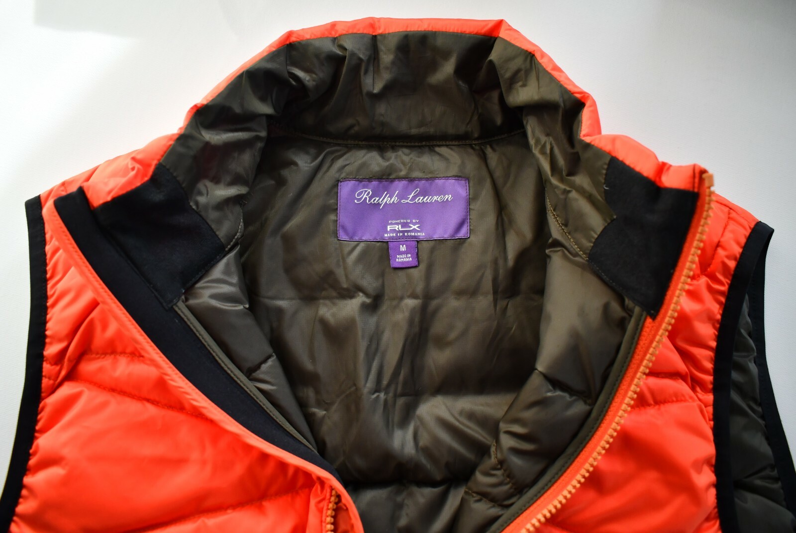 🆕️ RALPH LAUREN PURPLE LABEL RLX Ripstop QUILTED DOWN Packable VEST ...