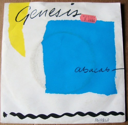 GENESIS Vinyle 45 T 2 Titres " Abacab " THE FAMOUS CHARISMA LABEL | eBay