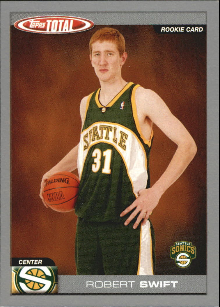 2004-05 Topps Total Silver Seattle Supersonics Basketball Card #339 ...