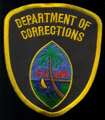 Guam Dept of Corrections Prison Patch GM | eBay
