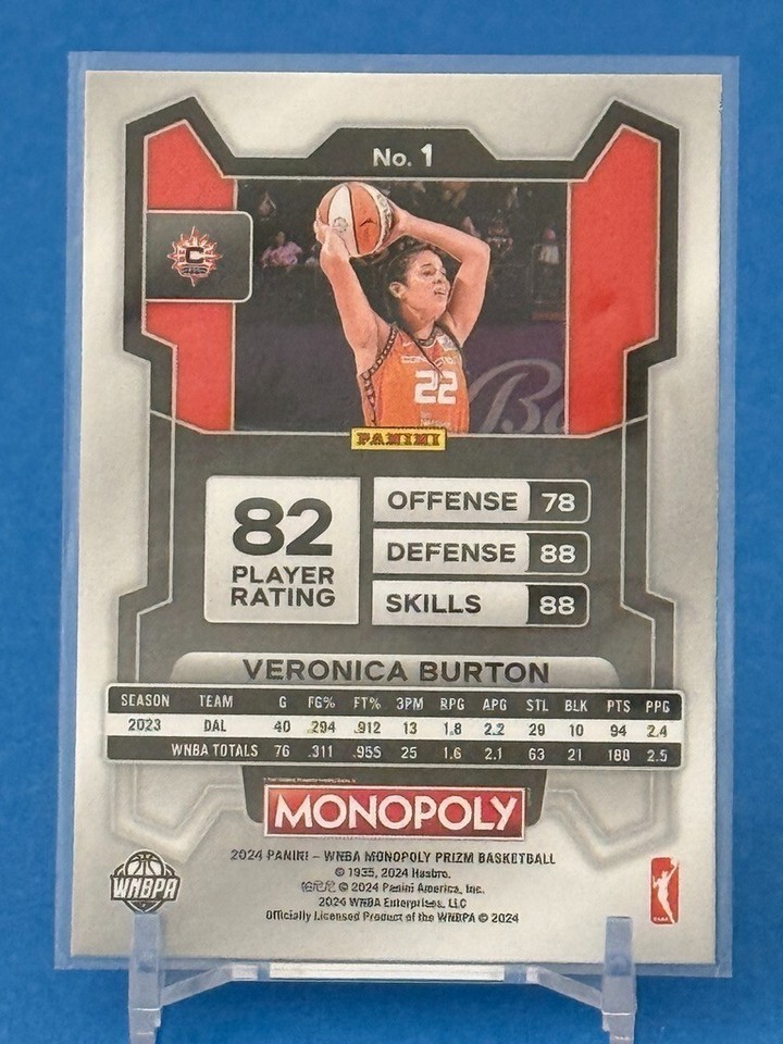 2024 WNBA Panini Prizm Monopoly - You Pick to COMPLETE YOUR SET | eBay
