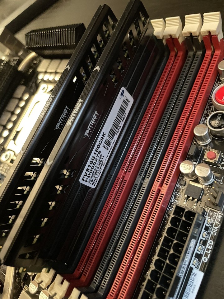 ASUS Rampage III Formula X58 SLI + I7 990X CPU + 16GB Ram 610839177172 ...