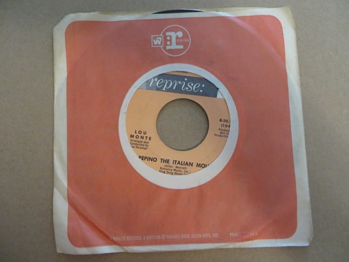 Lou Monte – Pepino The Italian Mouse - 1962 - Reprise Records R-20,106 ...
