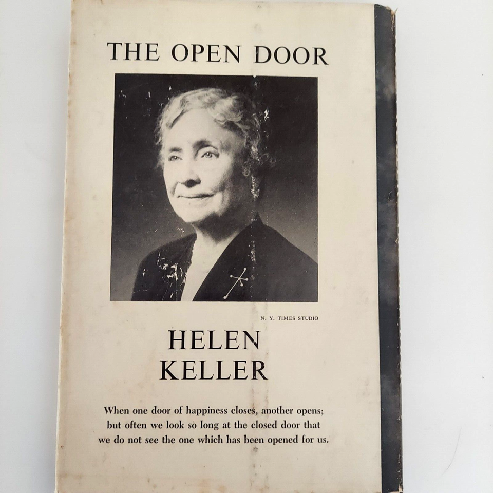 Helen Keller Signed Book w/COA from Secretary | eBay