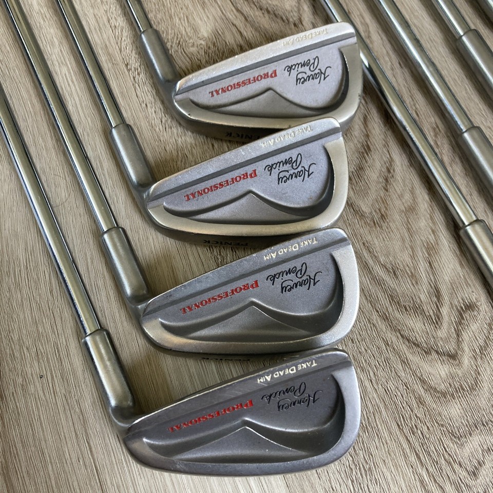 Harvey Penick Take Dead Aim Master Iron Set 2, 4-10 Mens RH Steel Shaft ...