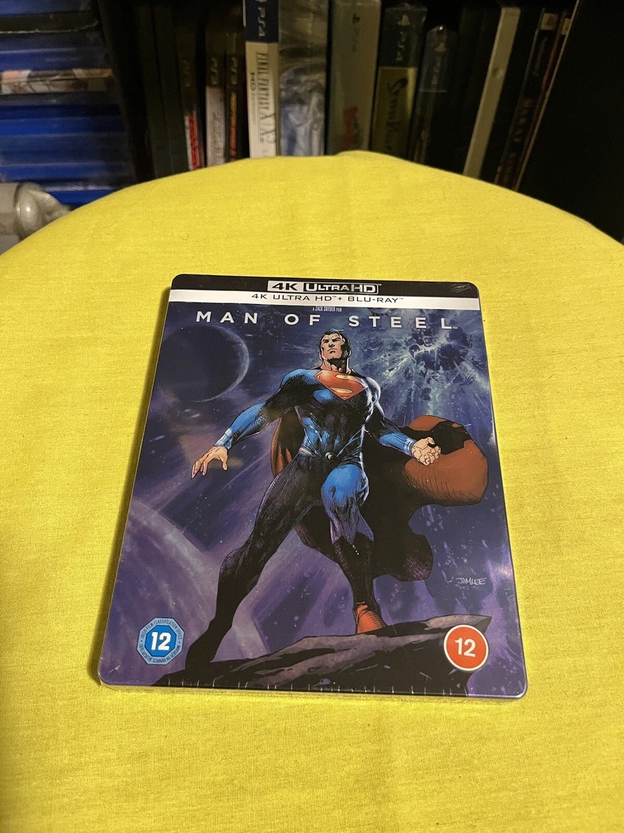 Man Of Steel Blu Ray Steelbook