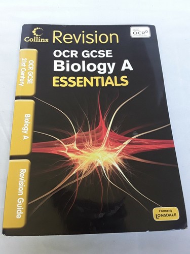 Collins Revision OCR GCSE Biology A Essentials Guide | eBay