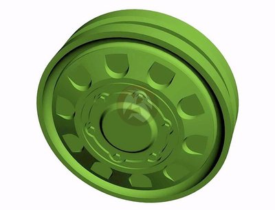 Panzer Art 1/35 Soviet Russian T-64 Main Battle Tank Road Wheels Set ...