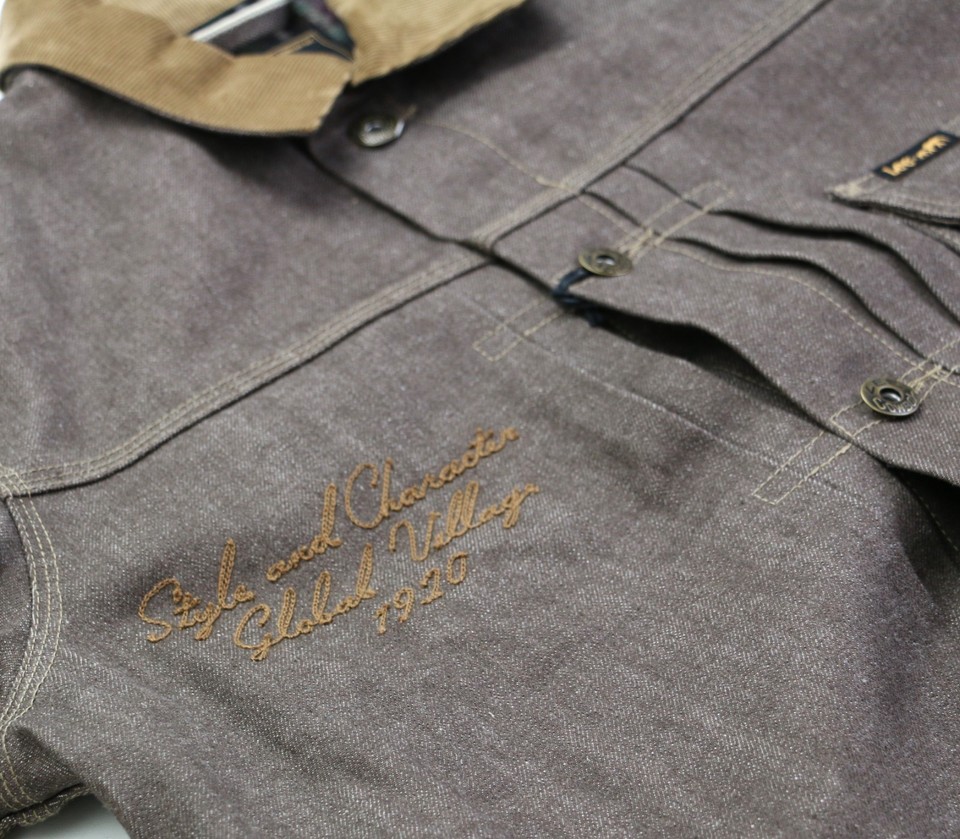 Lee x Brooklyn Circus 1930's Cowboy Jacket Brown Selvedge Men's Sizes S ...