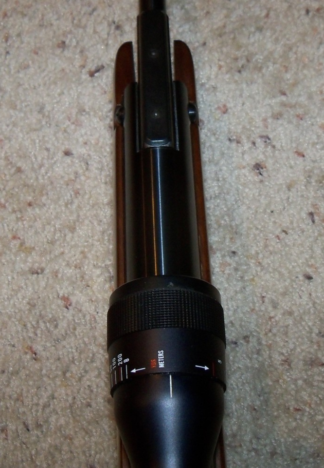 .177 Beeman R1 Sport Air Gun Rifle West Germany 66R 2-7X32 Blue Ribbon ...
