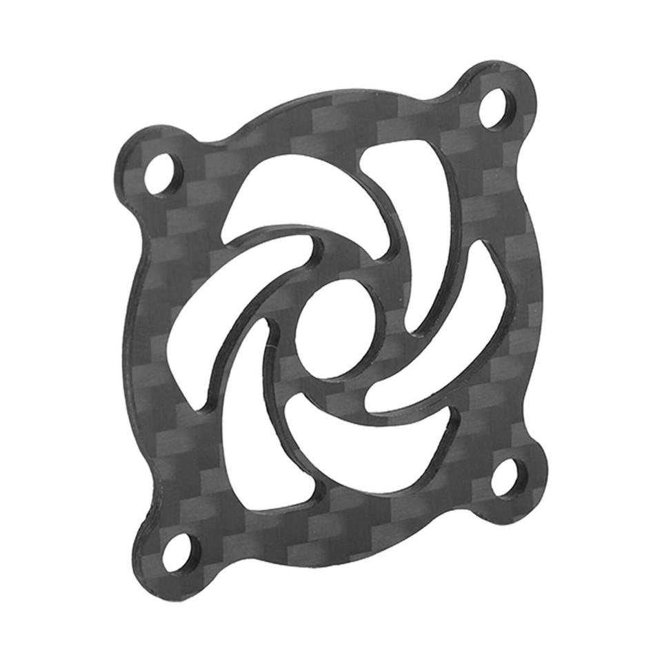 RC Cooling Fan Cover Carbon Fiber Motor ESC Fan Cover for RC Car Boat ...