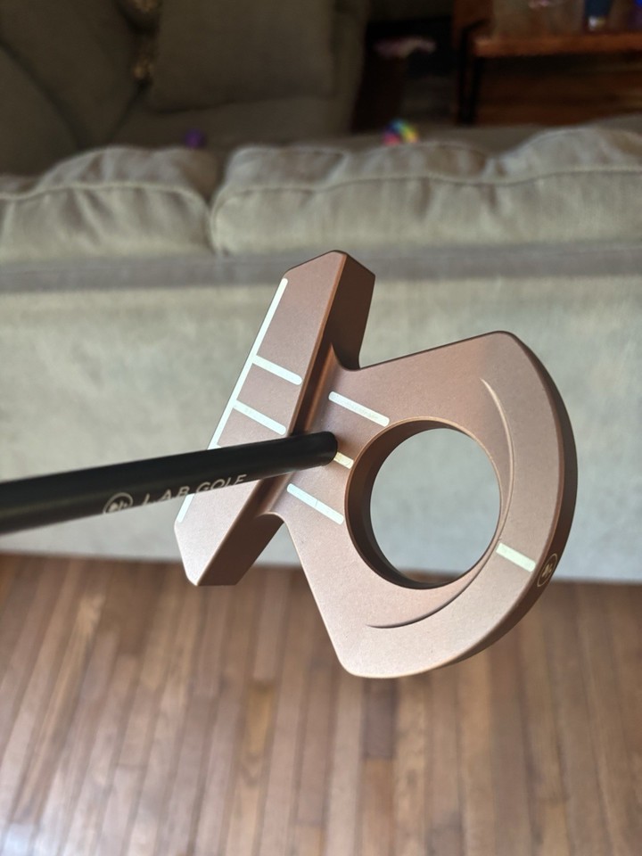 LAB Golf DF3 Putter L.A.B. Golf 35 inch Putter 35" 73*Lie 3* XL Presse ...