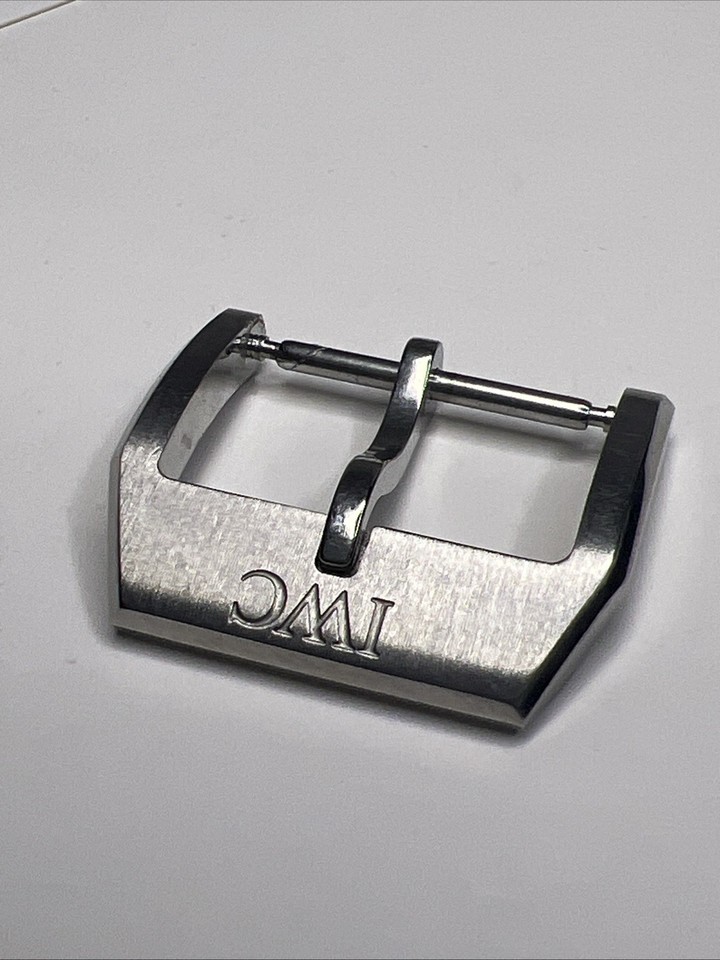 Authentic IWC 18mm Stainless Steel Tang Buckle Clasp OEM | eBay