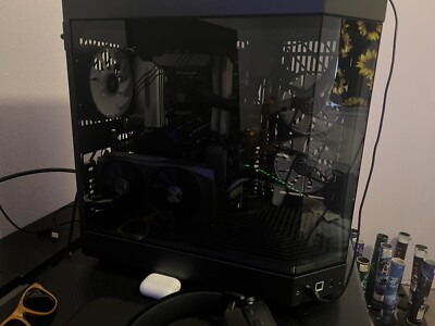 gaming pc ibuypower, With Gaming Desk, Mouse, Keyboard, Elgato Wave 3 ...