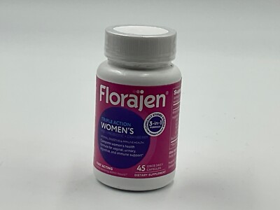 Florajen Complete Triple Action Probiotic Prebiotic & Postbiotic 45 Cap ...
