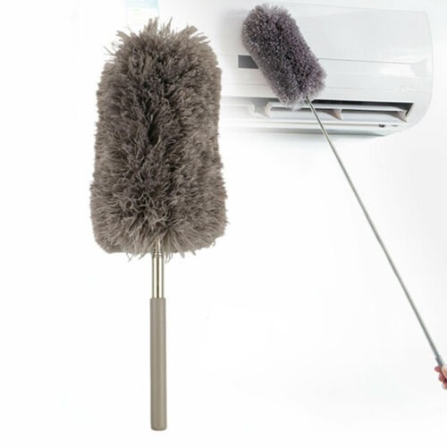 Adjustable Soft Microfiber Feather Duster Dusting Brush Household ...