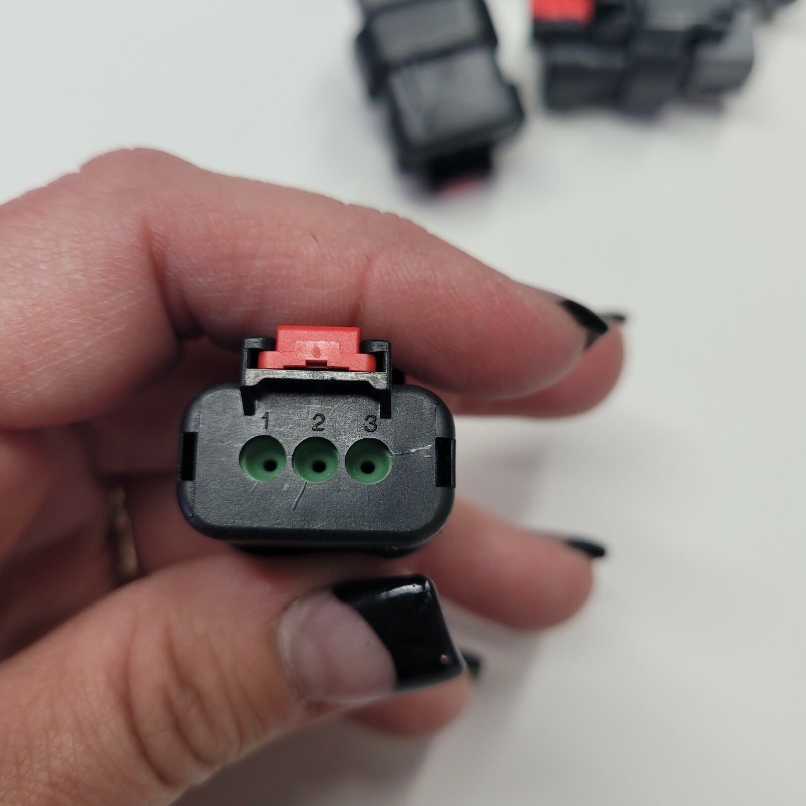 10ct ETE AMPSEAL 16 Housing For Female Terminals 776429-2 | eBay