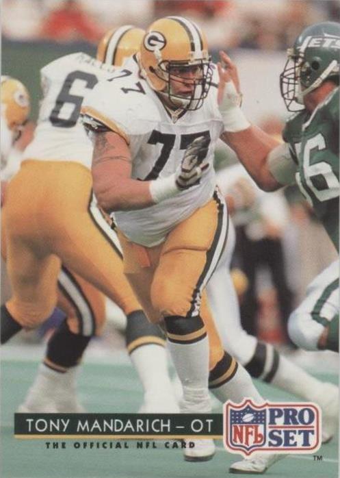 Las mejores ofertas en 1992 Pro Set Tony Mandarich #173 | eBay