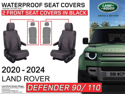 Genuine Factory OEM Land Rover DEFENDER 90/110 First Row Seat Covers ...