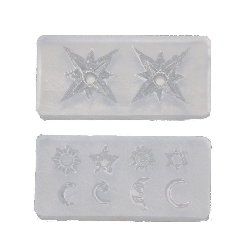 Moon Star for Sun Resin Moulds Epoxy Casting Silicone Used for Jewelry ...