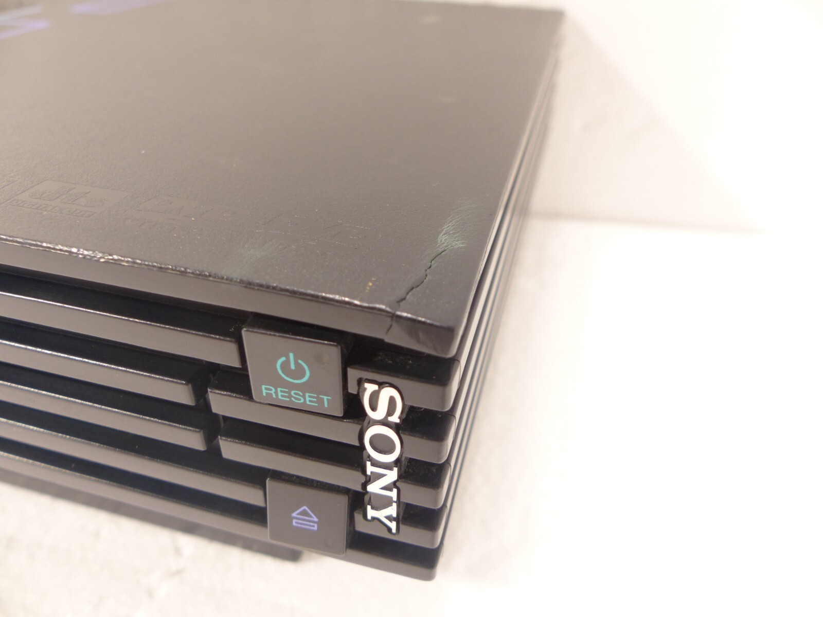 Original Sony PlayStation 2 PS2 Fat SCPH-30001-R Black Console System ...