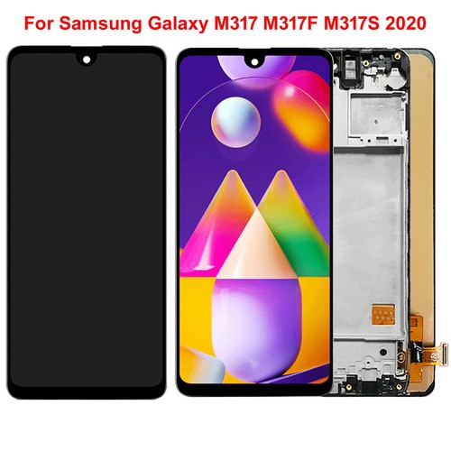 LCD Display Touch Screen Digitizer Frame For Samsung Galaxy M317 M317F ...