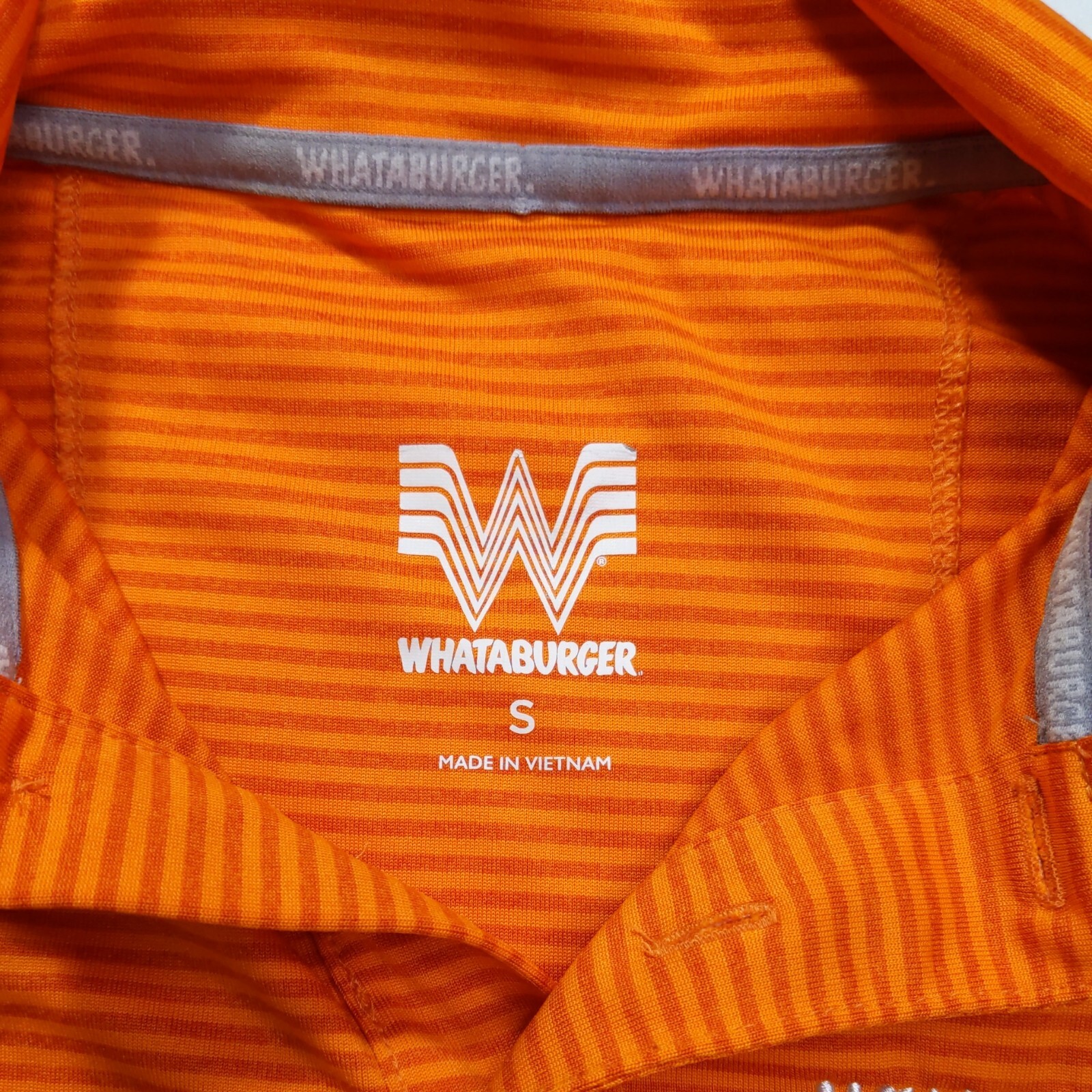 Whataburger Short Sleeve Work Uniform Polo Shirt Men'… - Gem