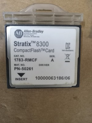 Allen Bradley Stratix 8300 Compact Flash Card 1783-RMCF | eBay