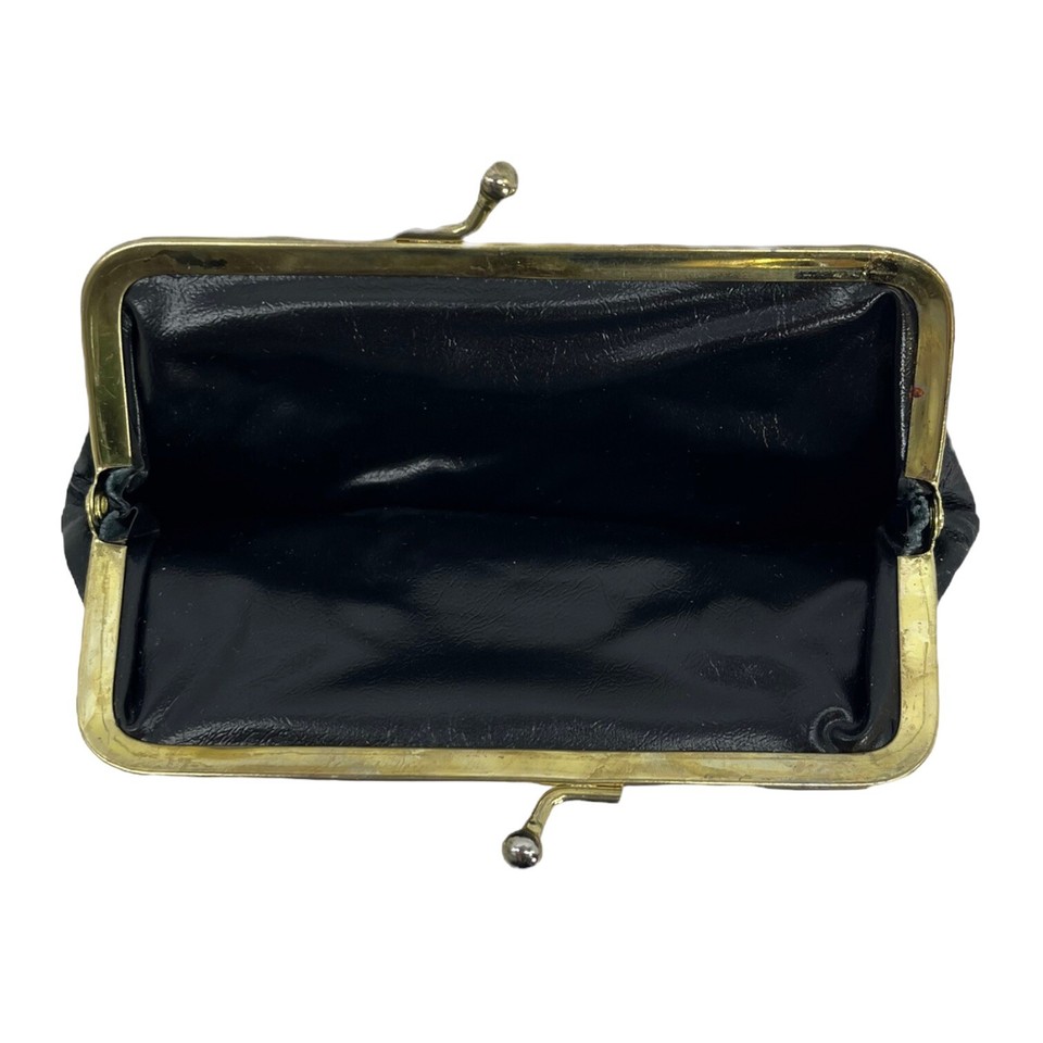 Vintage 70s 80s Small Tapestry Clutch Bag Wallet Checkbook Card Key Fob ...