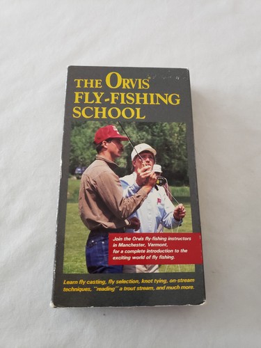 The Orvis Fly Fishing School Instruction VHS Video Cassette Rick ...
