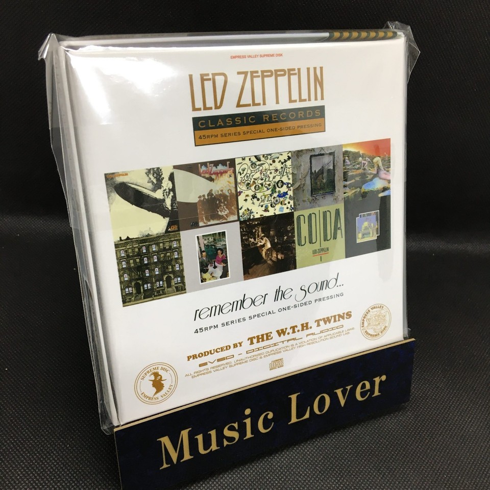 Led Zeppelin / Classic Records Box 45Rpm Series Special One-Sided ...