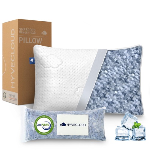 Cooling Side and Back Pillow - Comfort for Neck and Shoulder Pain ...