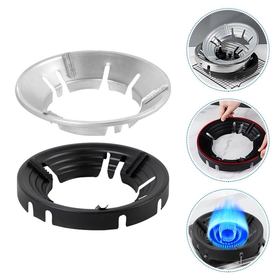 2 Pcs Stove Windshield Camping Gather Fire Hood Gas Burner Covers | eBay UK