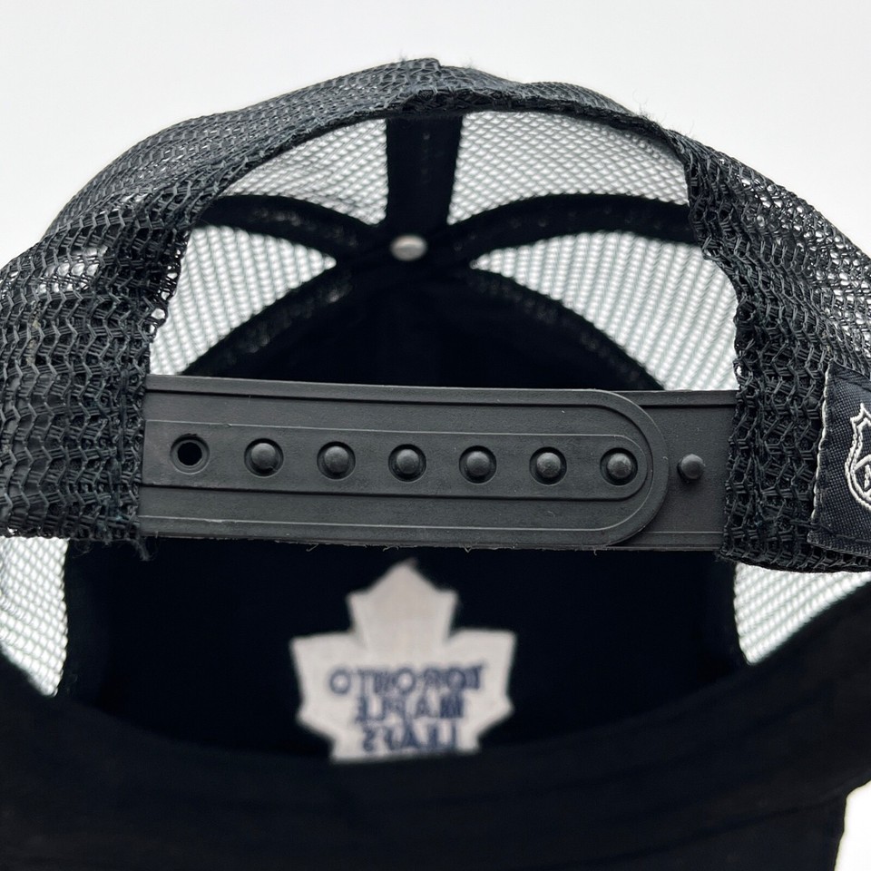 Toronto Maple Leafs Hat Cap Snap Back Black Logo NHL Coors Light Beer ...