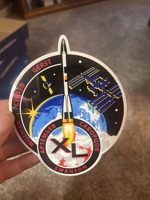 Iss Expedition 40 Vinyl Decal Sticker | eBay