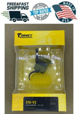 NEW TIMNEY 510 V2 TRIGGER REMINGTON 700 W/ SAFETY 1.5-4LBS PULL ...