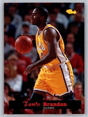 Jamie Brandon 1994 Classic Draft Set Break BASKETBALL #94 LSU Tigers | eBay
