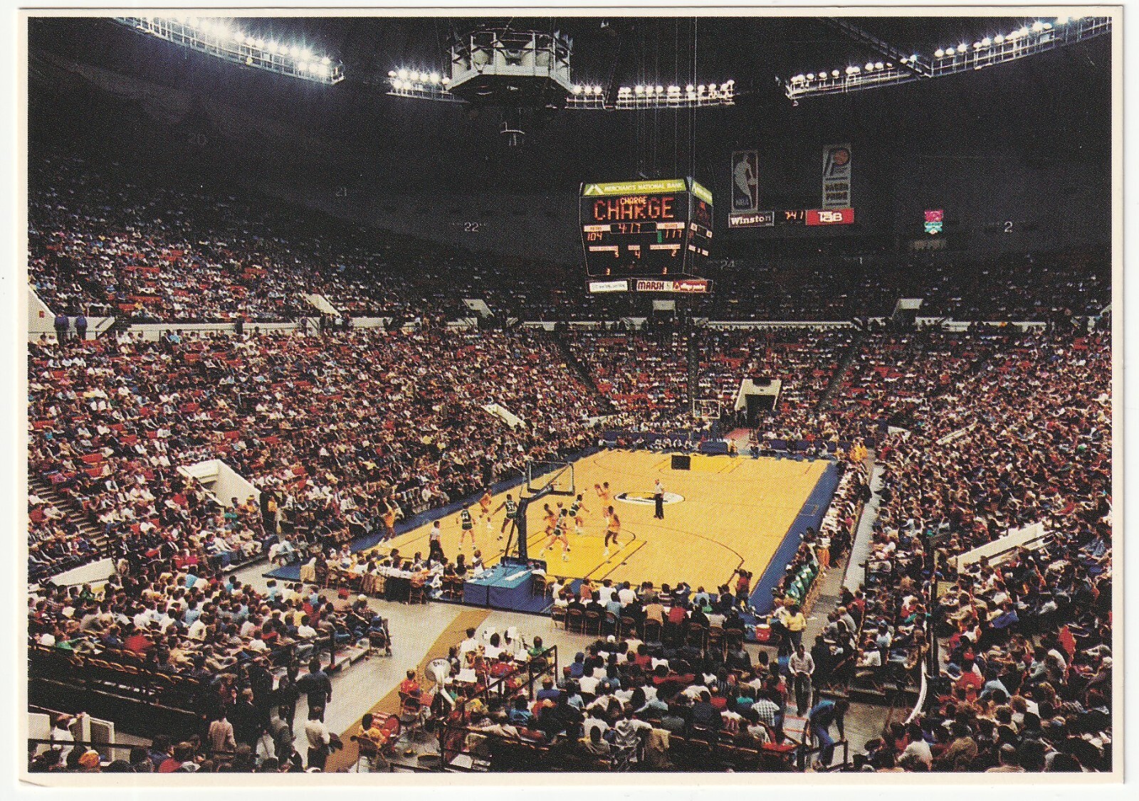 ABA/NBA Basketball Market Square Arena - Former Home Arena of the ...