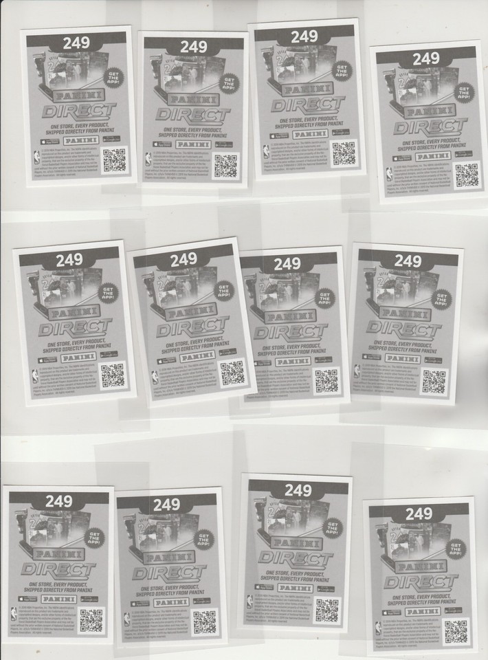 CHUMA OKEKE 2019-20 STICKER COLLECTION ROOKIE INVESTMENT / RESALE LOT ...