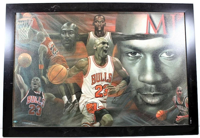 Michael Jordan Portrait Painting