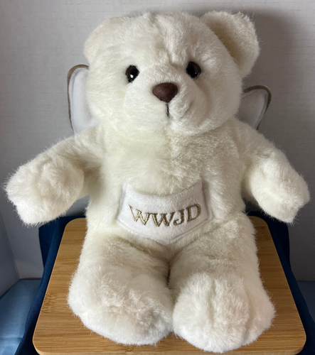 WWJD Angel Bear with Wings Commonwealth Stuffed Animal Plush 12" | eBay