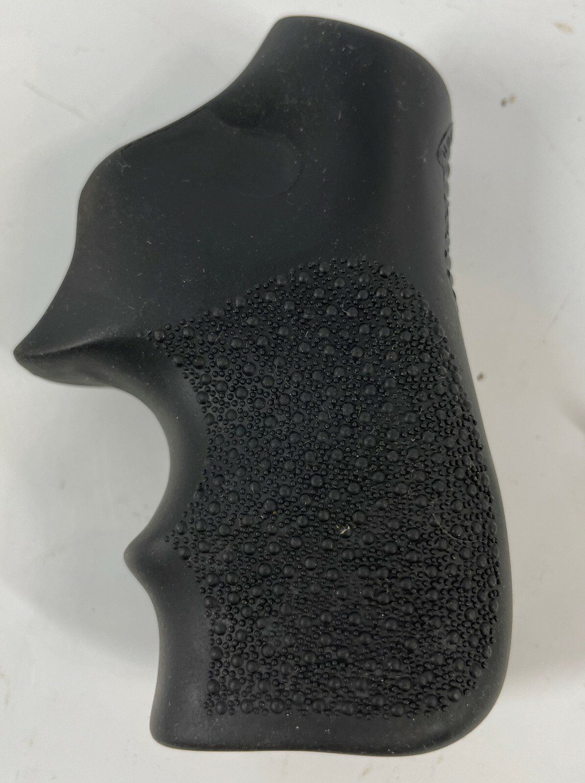 NEW Ruger OEM Hogue Tamer Finger Grove Black Rubber Revolver Frame Grip ...