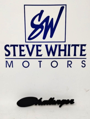 19-20 Dodge Challenger New Blacktop Script Grille Emblem Nameplate ...