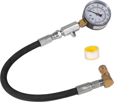 TU-15 Diesel Compression Tester /Fuel Pressure Test Tools with Gauge, 0 ...