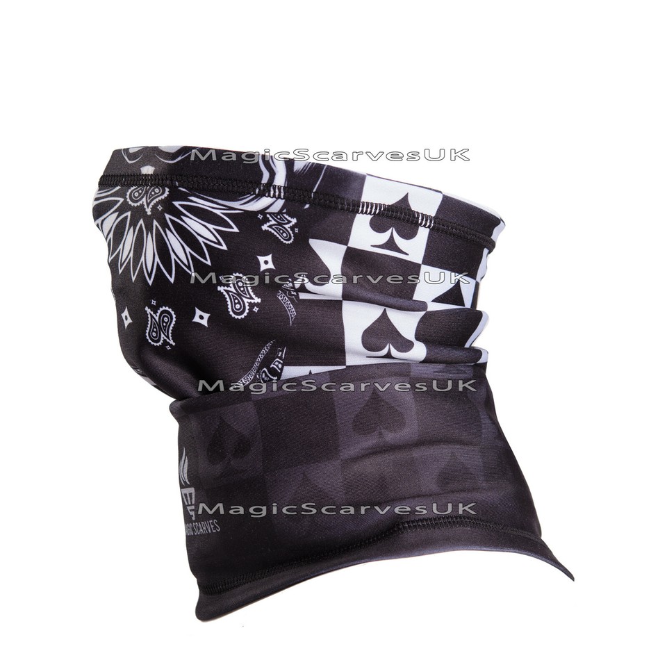 Windproof Biker Balaclava Neck Warmer Tube Scarf Snood Motorcycle ...