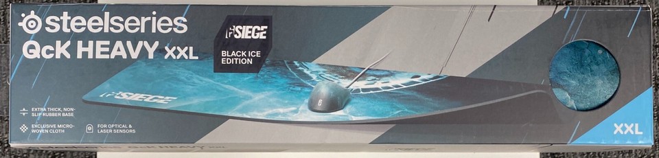 Steelseries Black Ice Limited Edition Prime Gaming Mouse and Mousepad ...