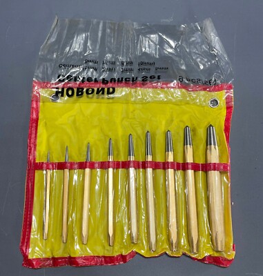 Hobond Center Punch Set 9 pcs 150mm | eBay